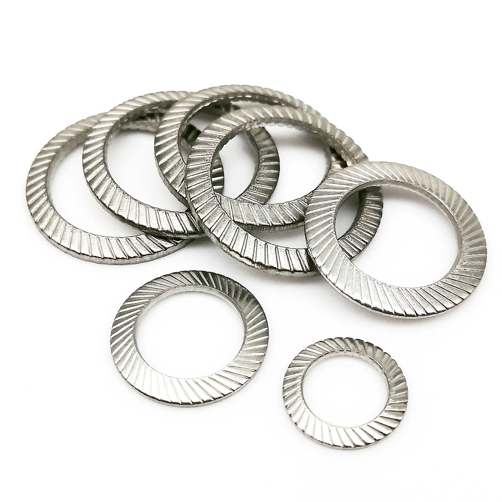 10/50pc M2.5 M3 M4 M5 M6 M8 M10 M12 M14 M16 DIN9250 304 Stainless Steel ...