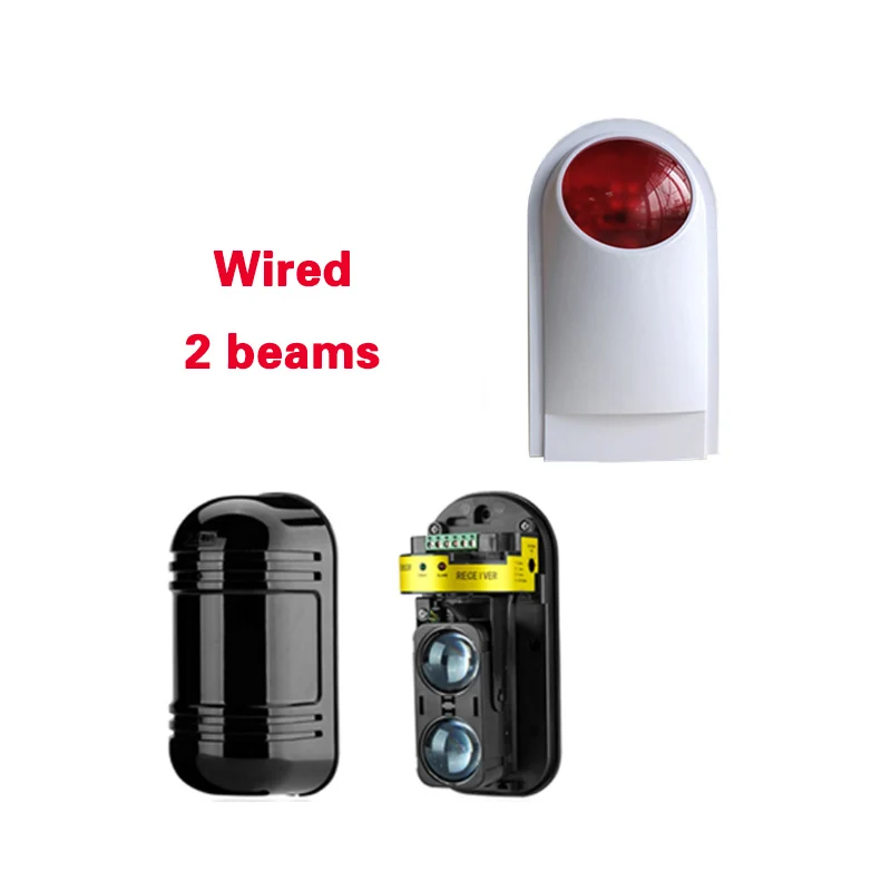 Dual Beam Sensor Active Infrared Intrusion Detector Infrared ...