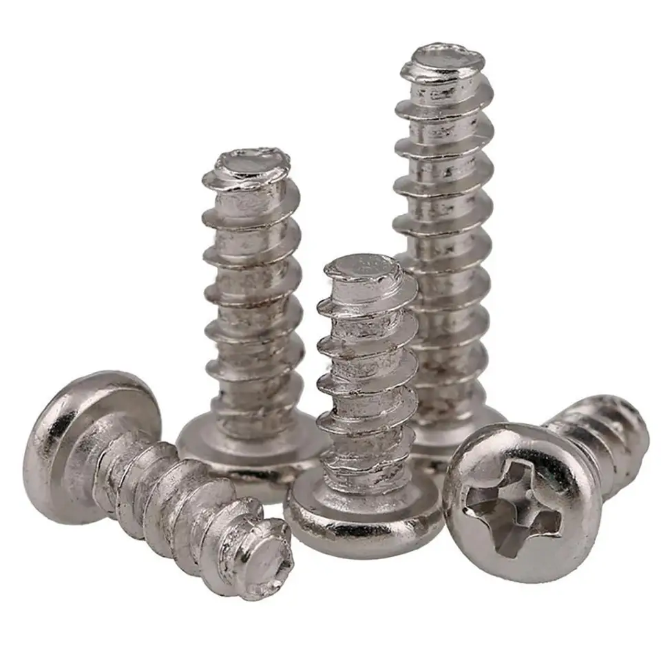 Self Tapping Sheet Metal Screws 100-Piece Assortment Of Small Metric ...