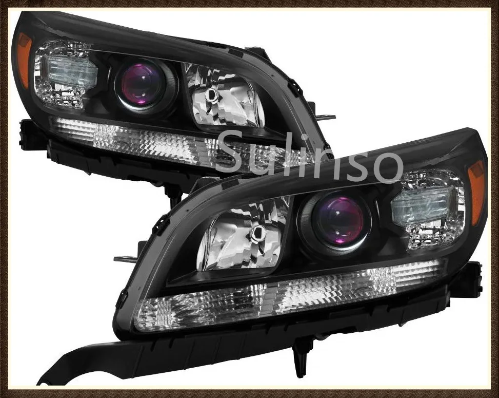 2pcs For 2013 2014 2015 Chevy-malibu Factory Halogen Projector ...