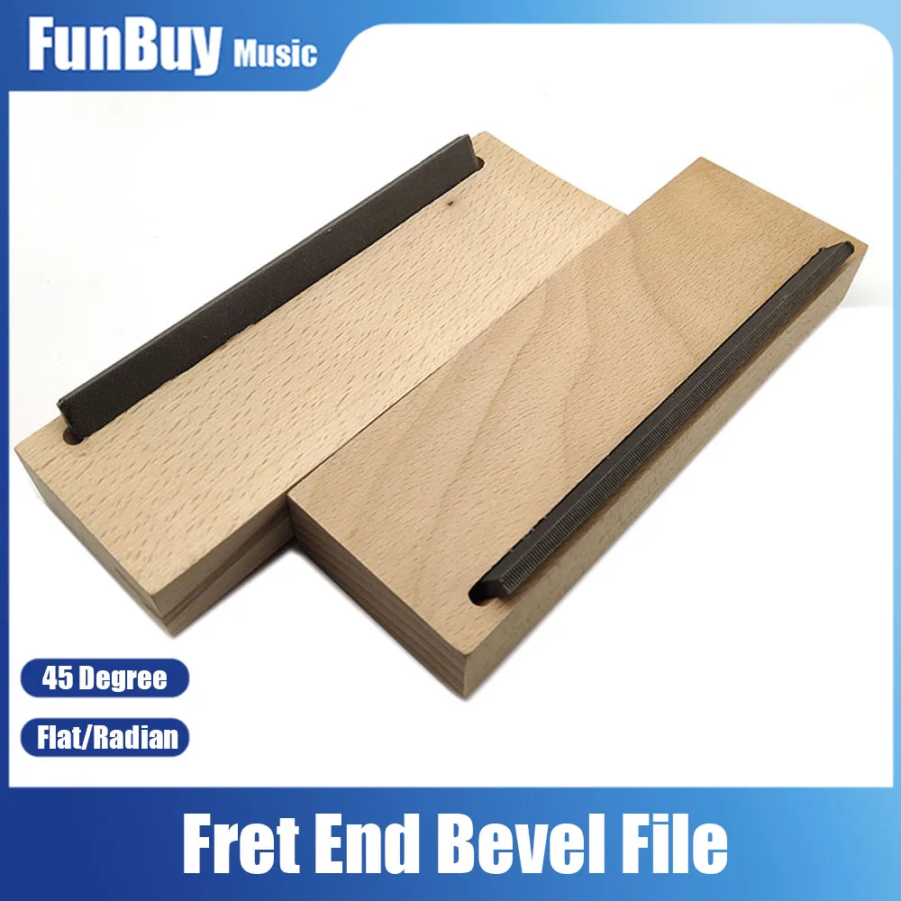 Guitar Fret End Bevel File Diamond File Fret Beveling Luthier Tool 45 ...