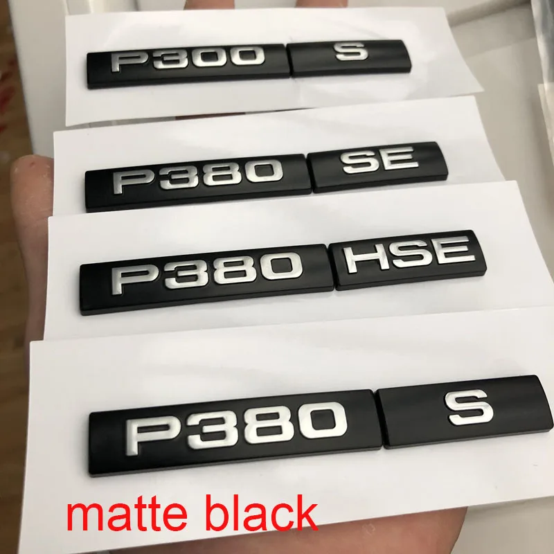 P250 P300 P380 P400e D180 D240 D300 S SE HSE R-DYNAMIC Bar Emblem for ...