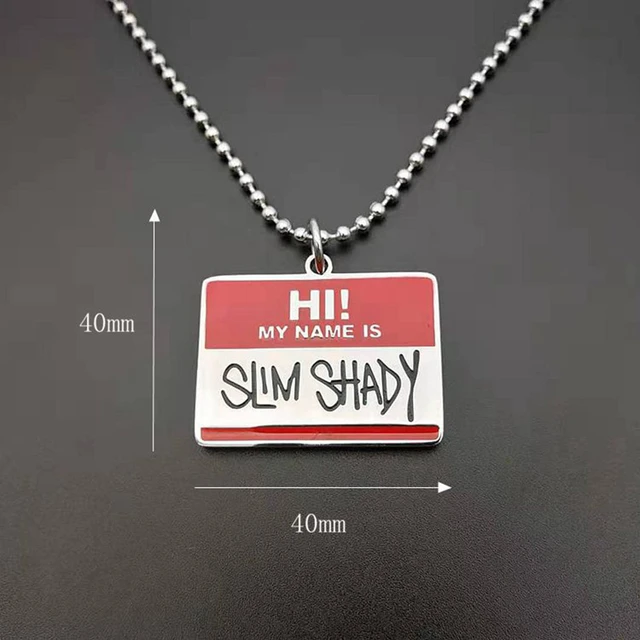 Hi My Name Is Slim Shady Sticker