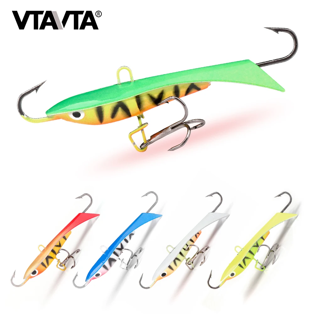 VTAVTA-Bass-Balancer-Lures-For-Fishing-Ice-60mm-9-5g-Metal-Jig-Sinking ...