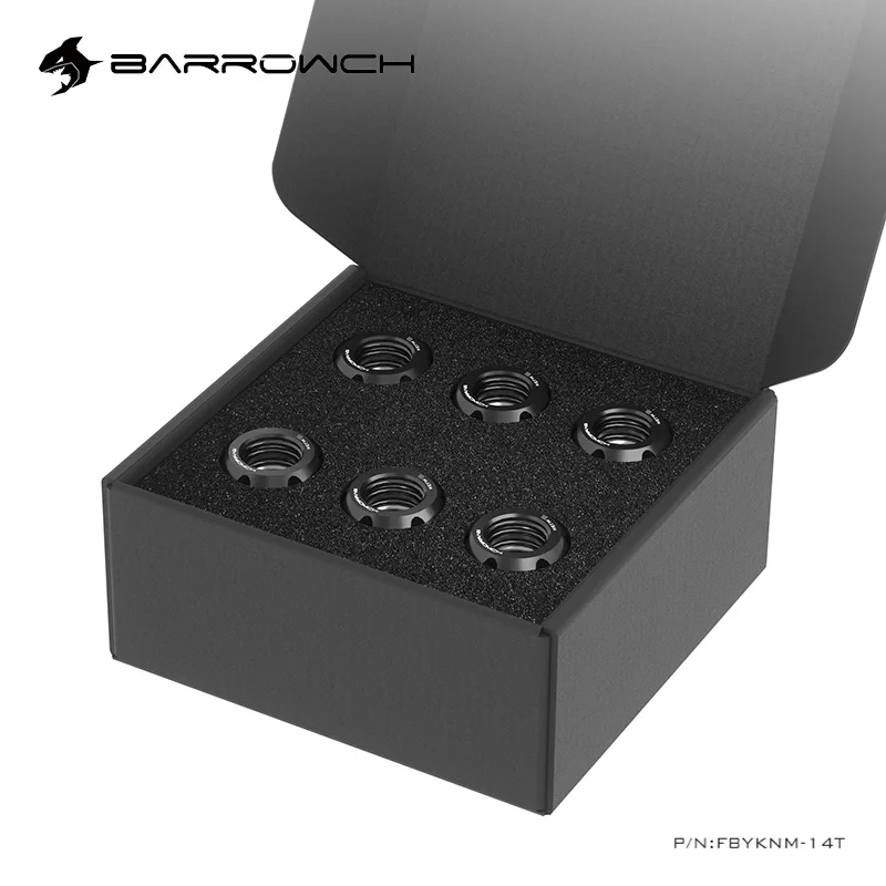 6pcs/Set BARROWCH Helm 10x14MM Hard Tube Hand Compression Fittings For ...
