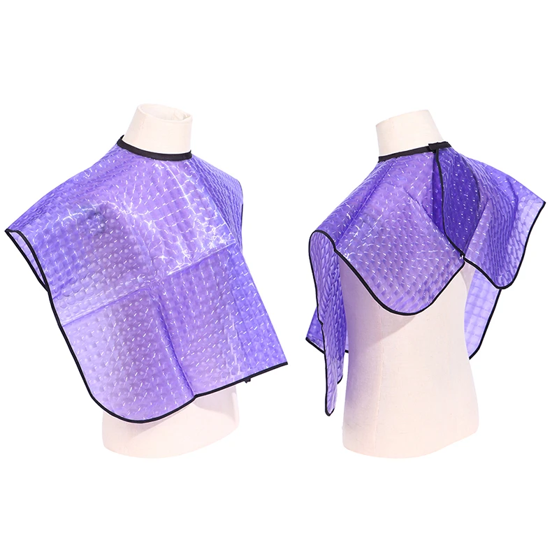 Waterproof Hair Dye Cape Short Comb Out Capes For Hair Stylist Salon ...