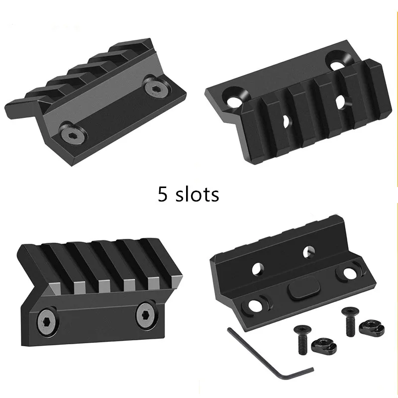 Other Outdoors - 45 Degree MLOK Offset Light Mount 20mm Picatinny Rail ...