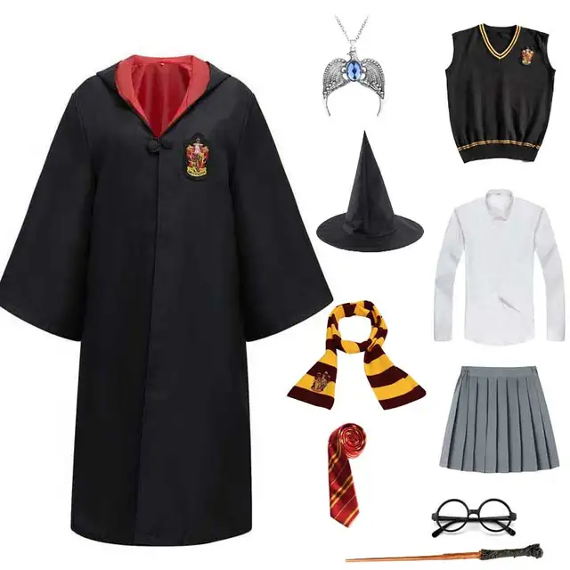 Cosplay Costume Hermione Granger Robe Sweater And Accessories ...