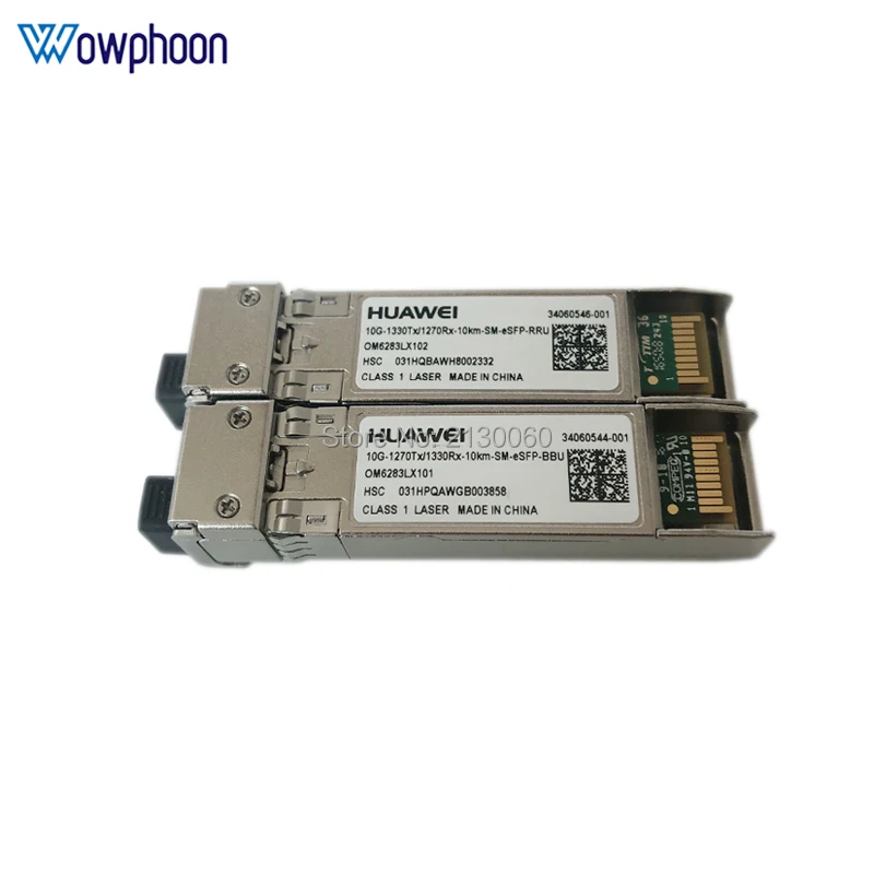 Huawei módulos SFP 10G 1330Tx/1270Rx/ 10km SM eSFP RRU (y BBU), uso ...