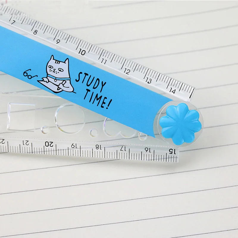 30cm Cute Folding Rulers Straight Ruler Fashion Color Ruler for ...