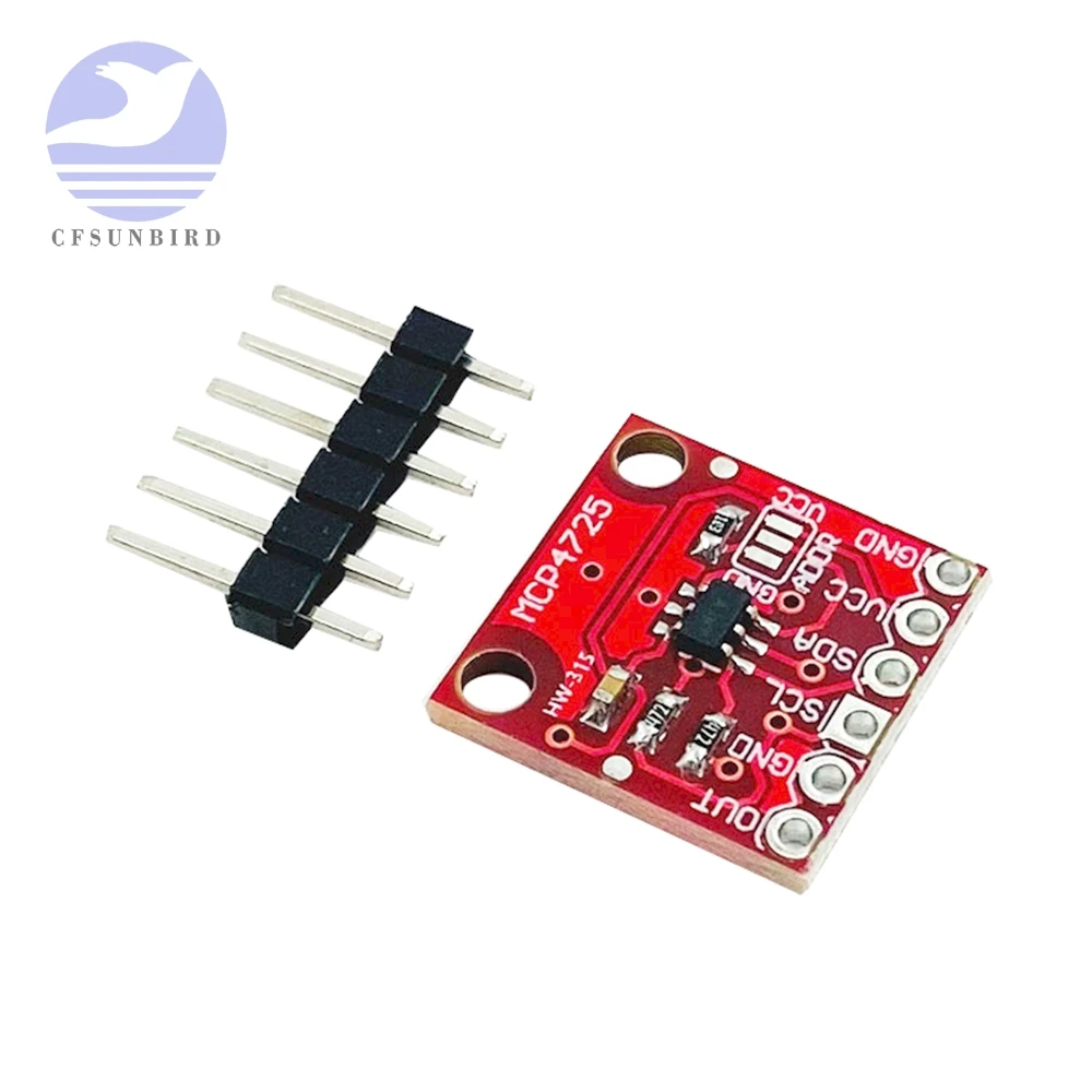 MCP4725 I2C DAC Breakout module development board| | - AliExpress