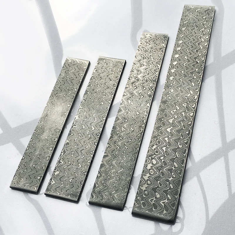 Wave-Pattern-Damascus-Steel-VG10-Sandwich-for-DIY-Exquisite-Knife ...