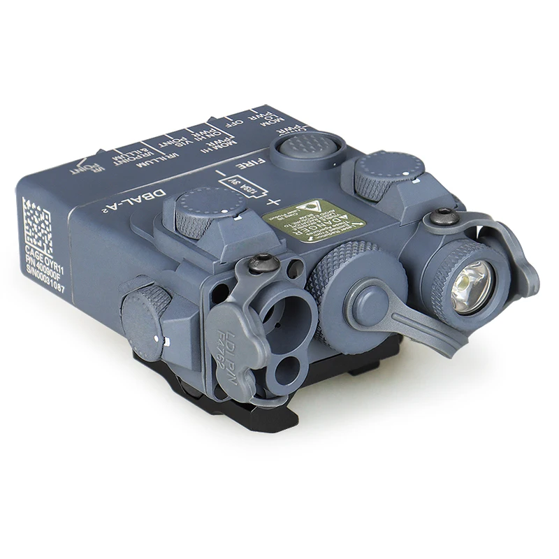 DBAL A2 Green Laser Sight Dot Dual Beam Scoutlight Tactical DBAL PEQ ...