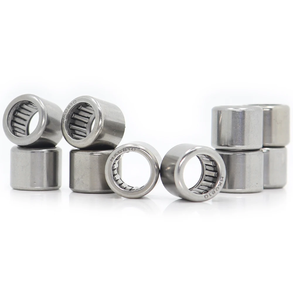 HK0810 Needle Bearings 8*12*10 mm ( 10 Pcs ) Drawn Cup Needle Roller ...