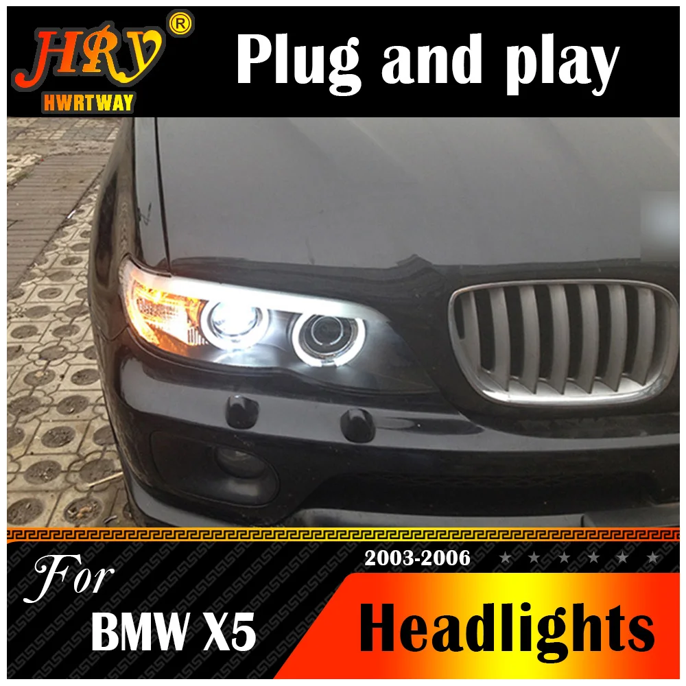 Car-Styling-Headlight-LED-For-BMW-E53-Headlight-2003-2006-For-BMW-X5 ...