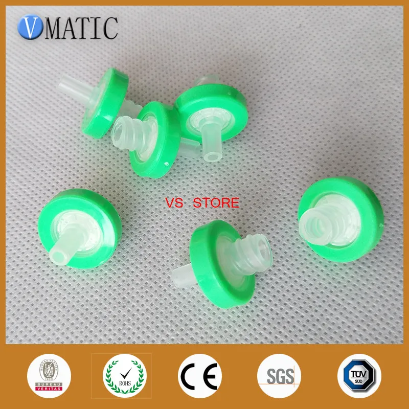 Free Shipping Quality 100Pcs 13mm 0.22um Plastic Green Syringe Driven ...
