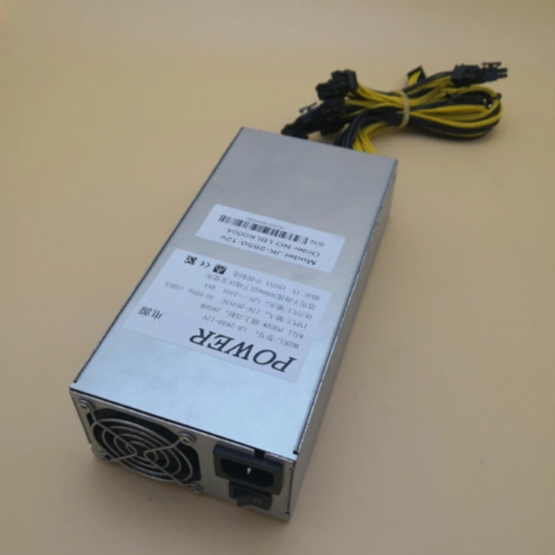 Miner PSU For LeyBold Single Channel 12V 13*6P E10.1 E10 Rated 2650W ...
