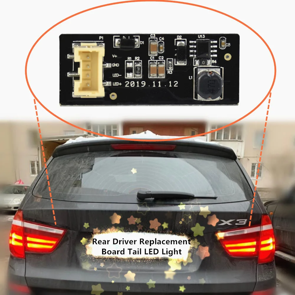 New-Rear-Driver-F25-b003809-2-LED-light-Repair-Led025-3W-63217217314 ...