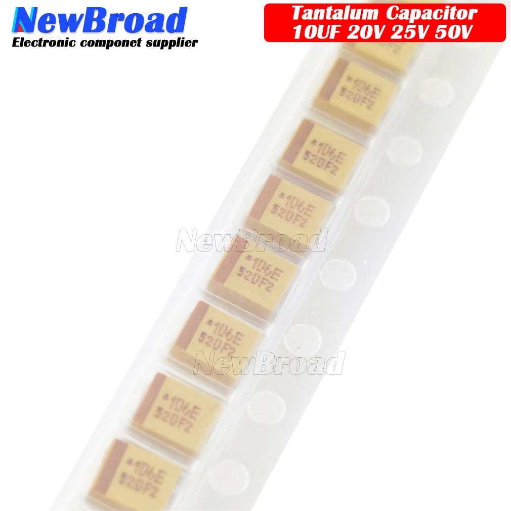 10PCS-Tantalum-Capacitor-10UF-20V-25V-50V-106D-106E-106T-B-type-C-type ...