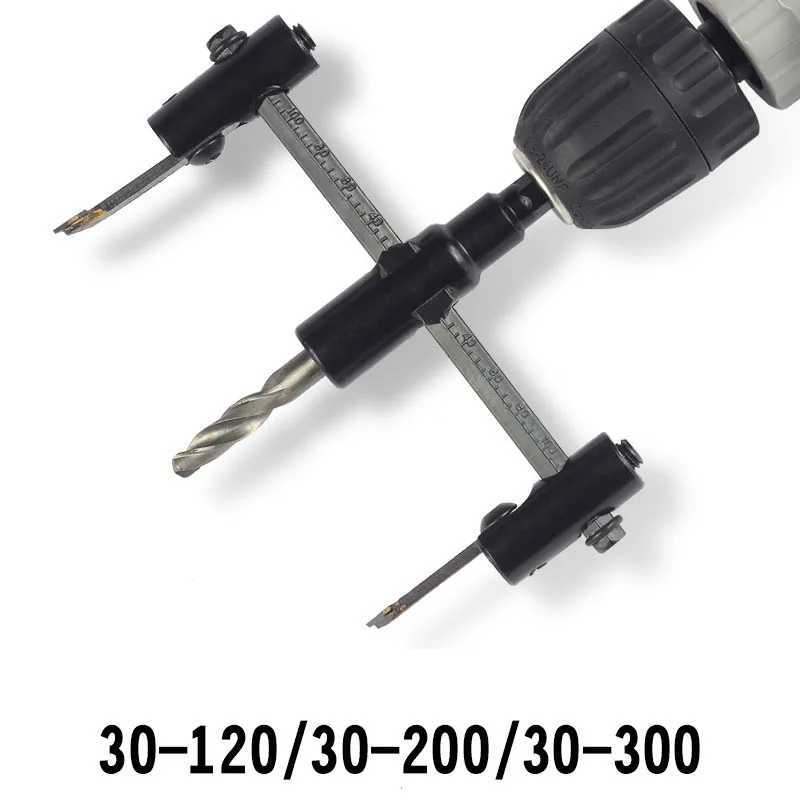 Adjustable-metal-wood-circular-hole-saw-drill-bit-cutter-kit-DIY-tool ...