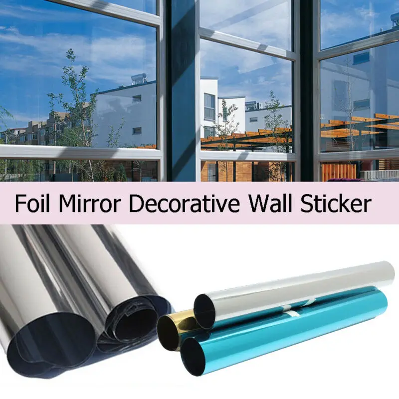 One Way Mirror Home Glass Privacy Film Solar Reflective Window Tint ...