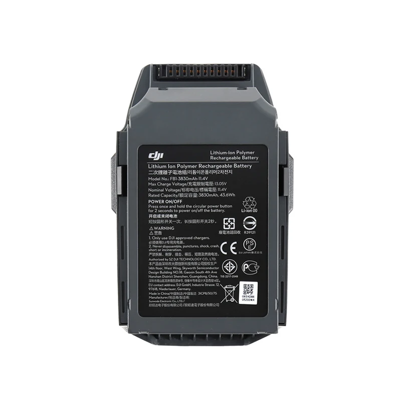 DJI Mavic Pro Intelligent Flight Battery original brand new Max 27 min flight time View battery status via DJI GO app 90 New AliExpress 44