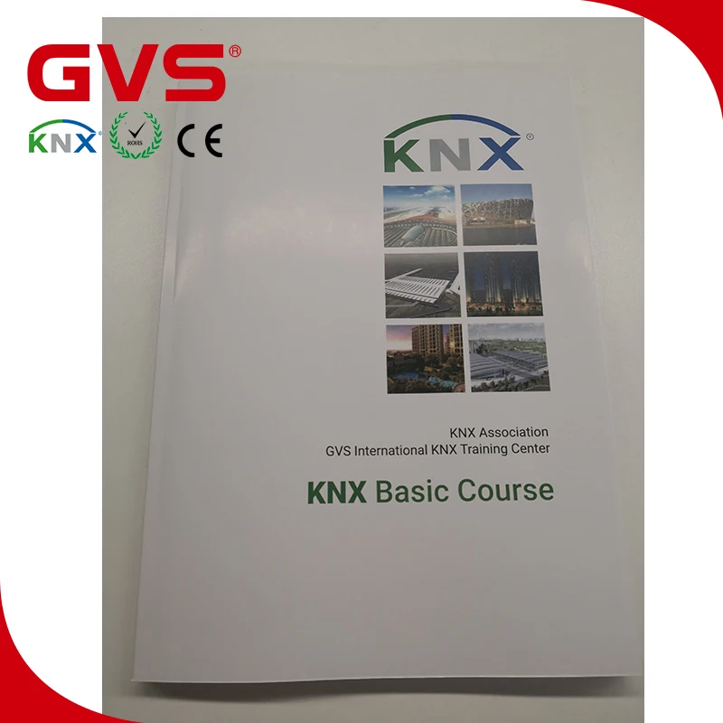 KNX/EIB GVS K-bus KNX Basic Course Documentation Book in KNX Smart Home/Building Automation System