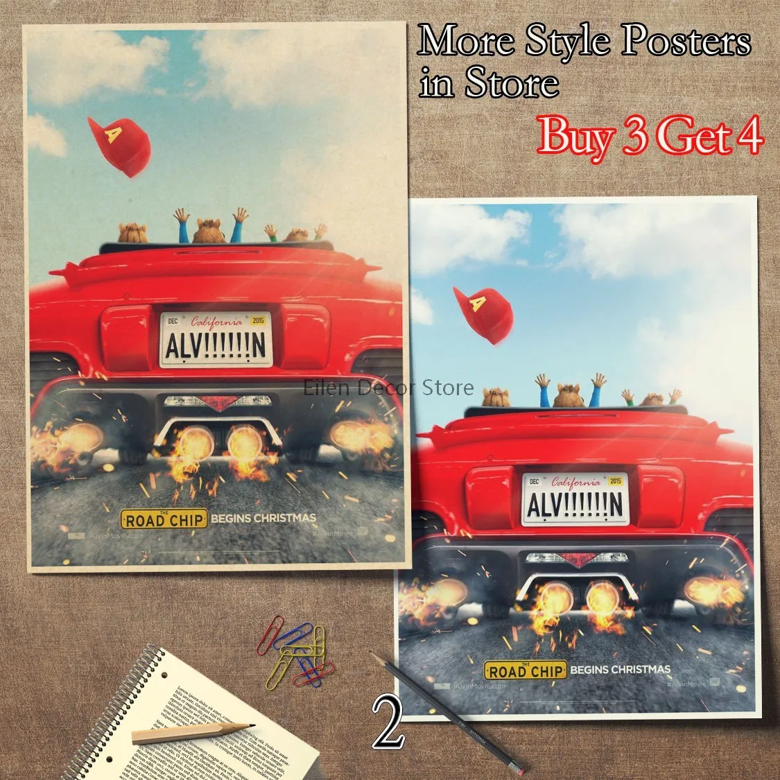 Alvin And The Chipmunks 4 Poster