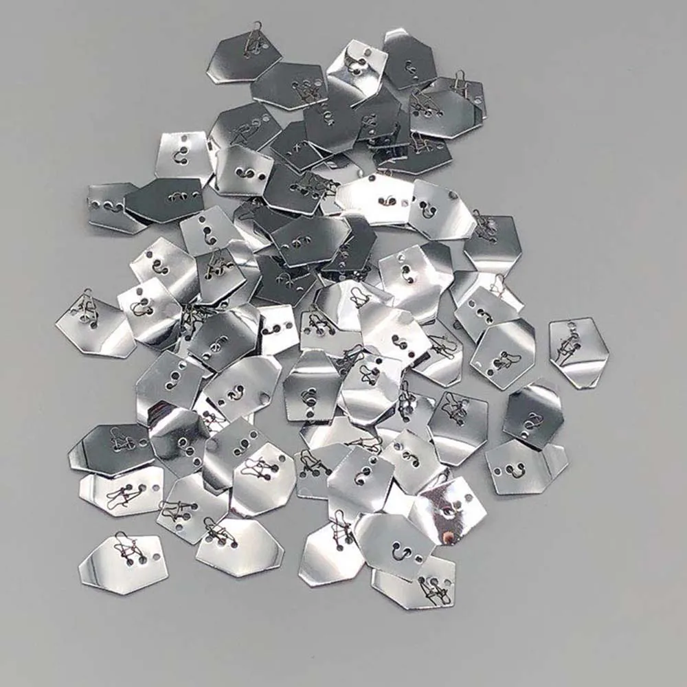 5 шт./лот Beardler перегородка из нержавеющей стали с блестками ...