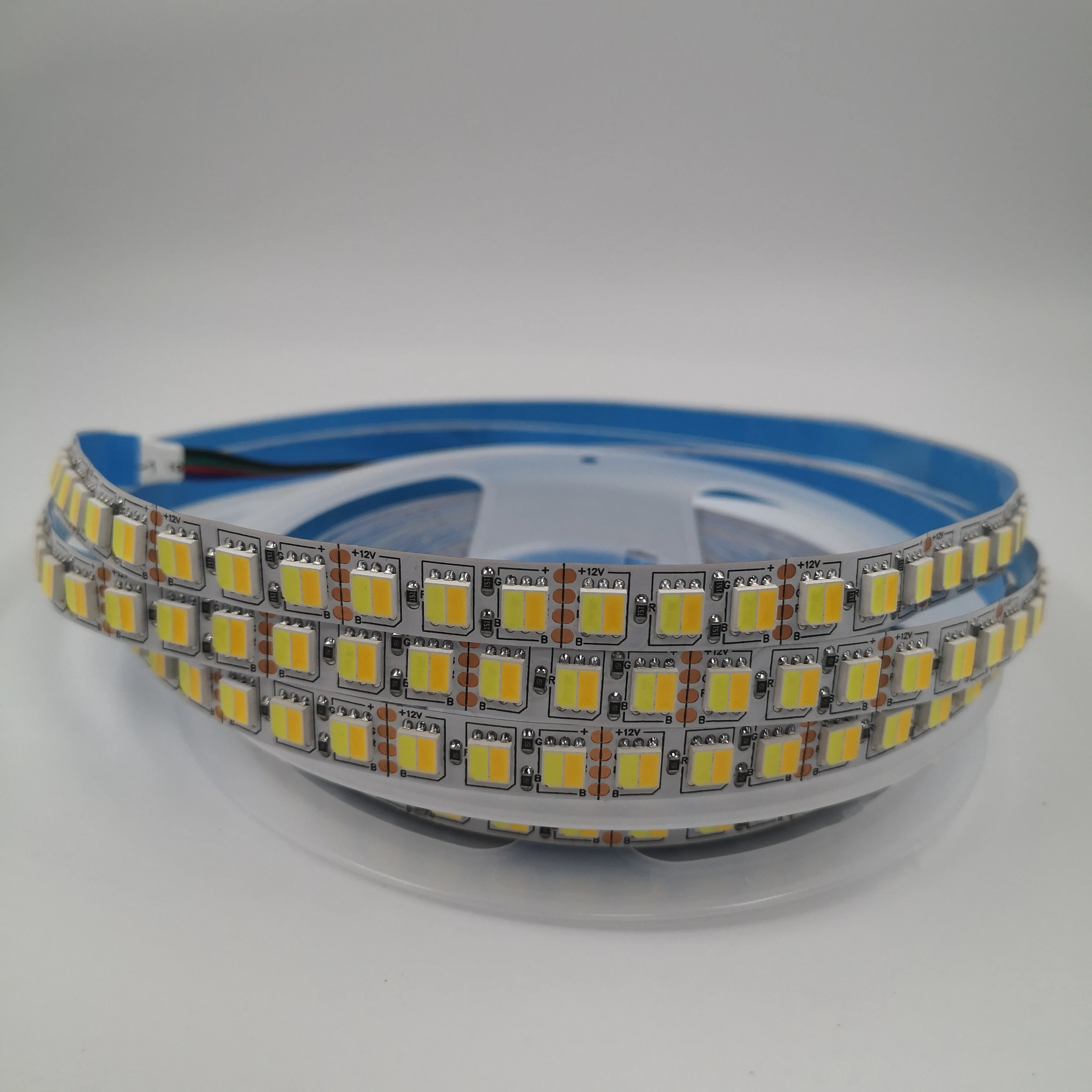 5m-120leds-m-5050-5025-CCT-WW-CW-LED-strip-color-temperature-adjustable ...