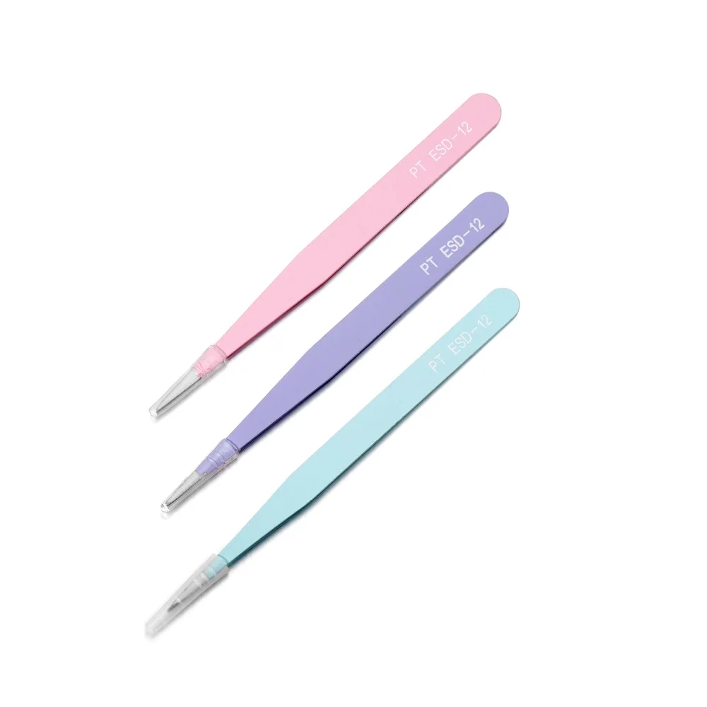 Pack outil a main,Pincettes antistatiques d'excellente qualité, 1 pièce ...