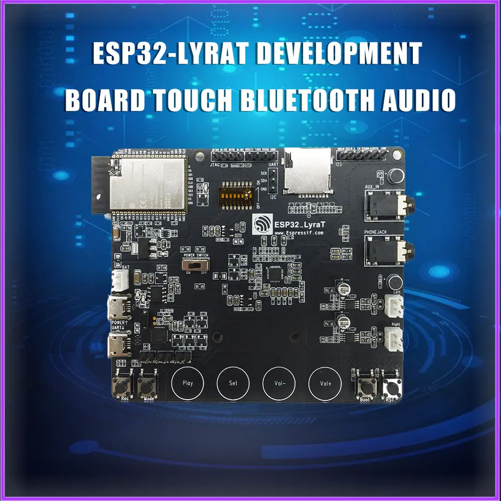 ESP32 LyraT for Audio IC Development Tools buttons, TFT display and camera supported ESP32 LyraT ...