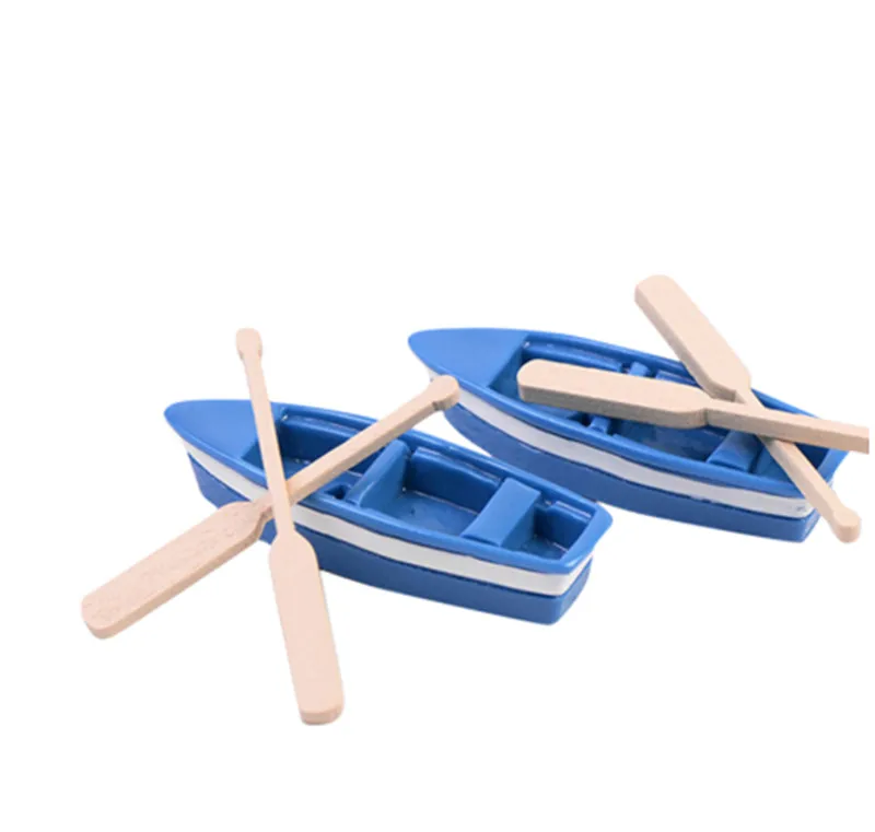 Hot-Sale-Mini-Boat-Oars-Creative-Sailboat-Mode-Room-Decor-Figurines ...