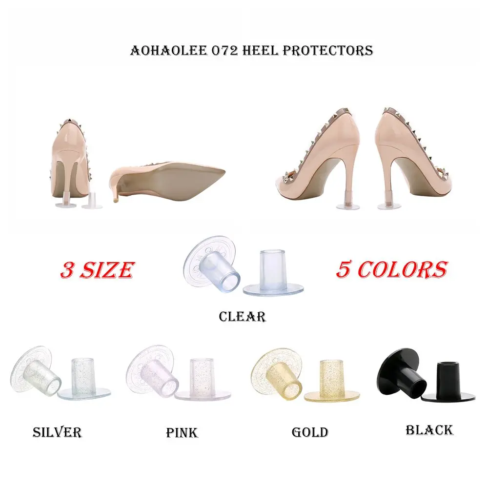 Ahaolee Silicone High Heel Protectors High Heel Stiletto Latin heel ...