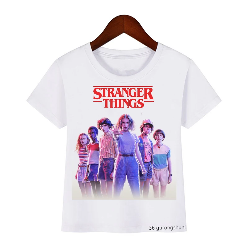 Camiseta con estampado de Stranger Things para niños y niñas, ropa de ...