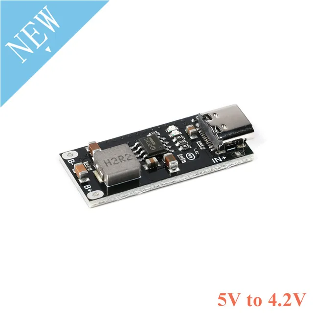 3A Polymer Ternary Lithium Battery Charger Board 5V to 4.2V 4.35V Quick Fast Charging PCB Power ...