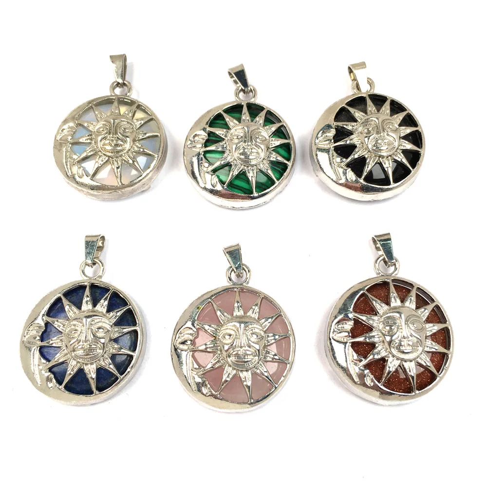 Pendants Charms Stones | Amulet Pendant Natural Stone | Amulets Jewelry ...