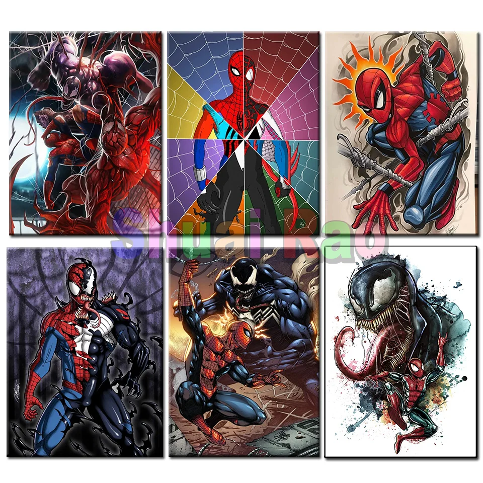 Iron Spiderman Vs Venom