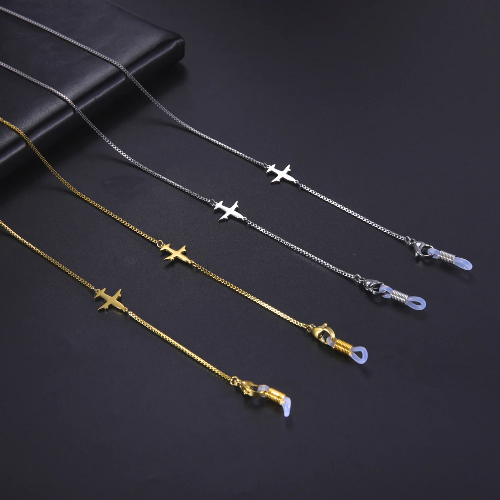 Skyrim Cute Plane Aircraft Chain for Glasses Lanyard Women Men ...