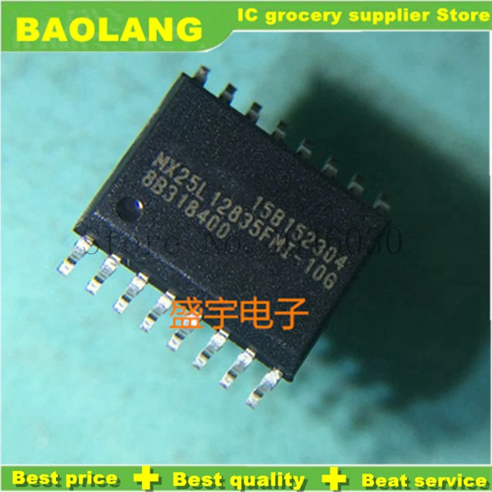 1 unids/lote MX25L12835FMI 10G SOP16 MXIC 25L12835FMI|Accesorios y ...