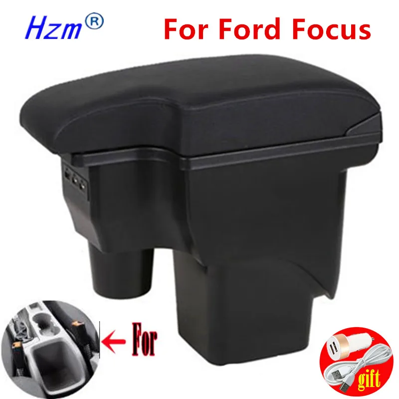 For Ford Focus 2 Armrest Box Mk2 Car Accessories Nterior Retrofit For ...