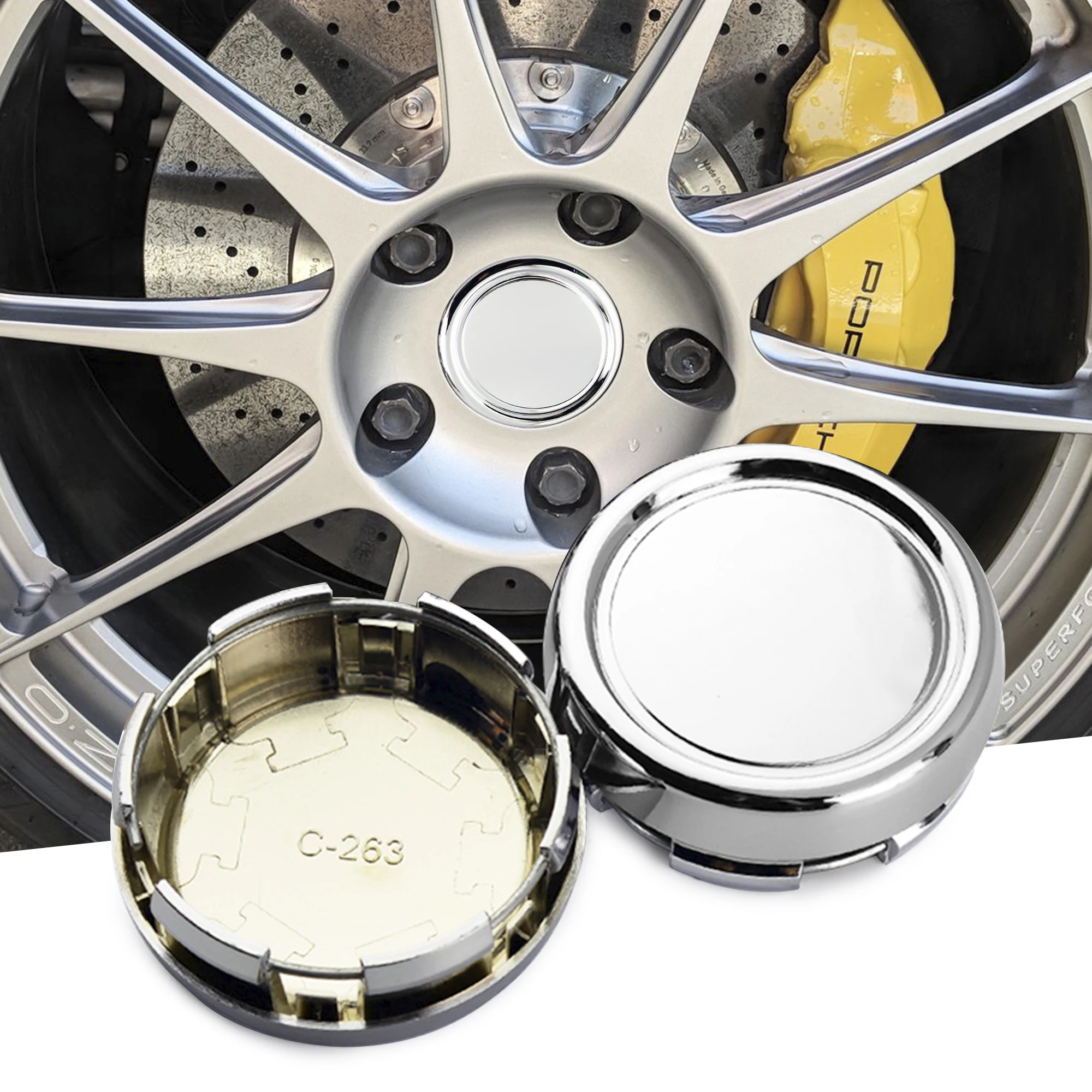 4pcs-80mm-Wheel-Hub-Hubcap-For-S300-S350-S600-ML350-C280-W230-C230-C180 ...