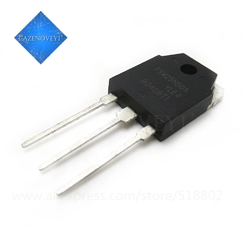 10pcs/lot FSW25N50A FSW25N50 25N50 TO-3P In Stock