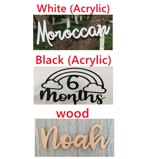 Name Cutouts Wedding Large Name Sign For Wall Baby Name Cutout For
