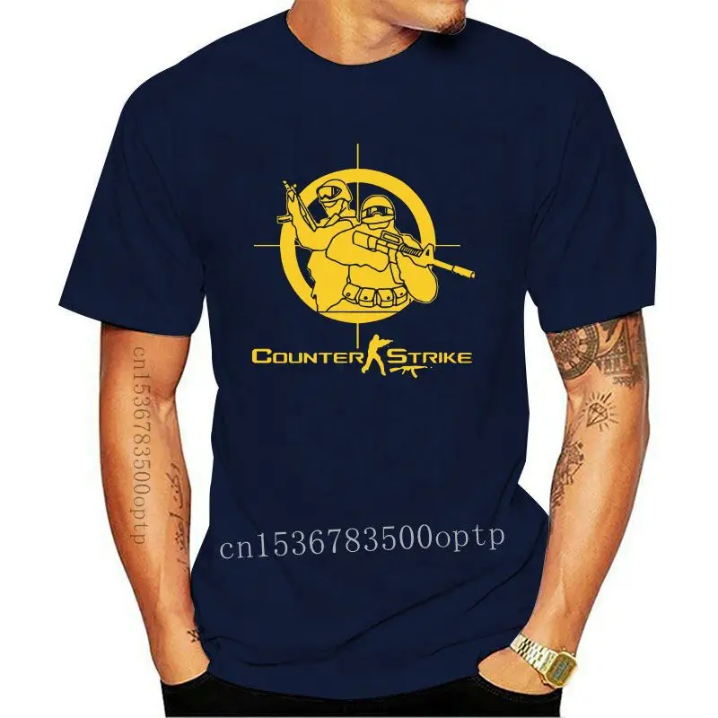 New Brand CS GO T Shirt Counter Strike 2021 summer 100% cotton high ...