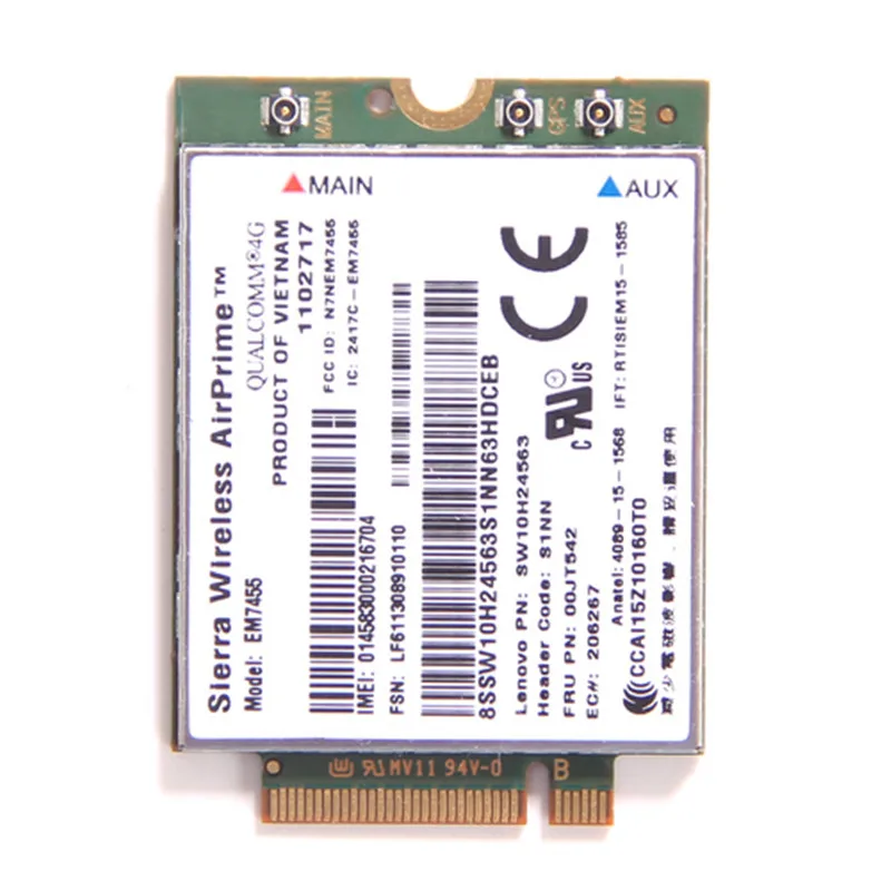 Wireless-4G-LTE-WWAN-Module-For-Lenovo-X260-T460-P50-P70-L560-X1-Carbon ...