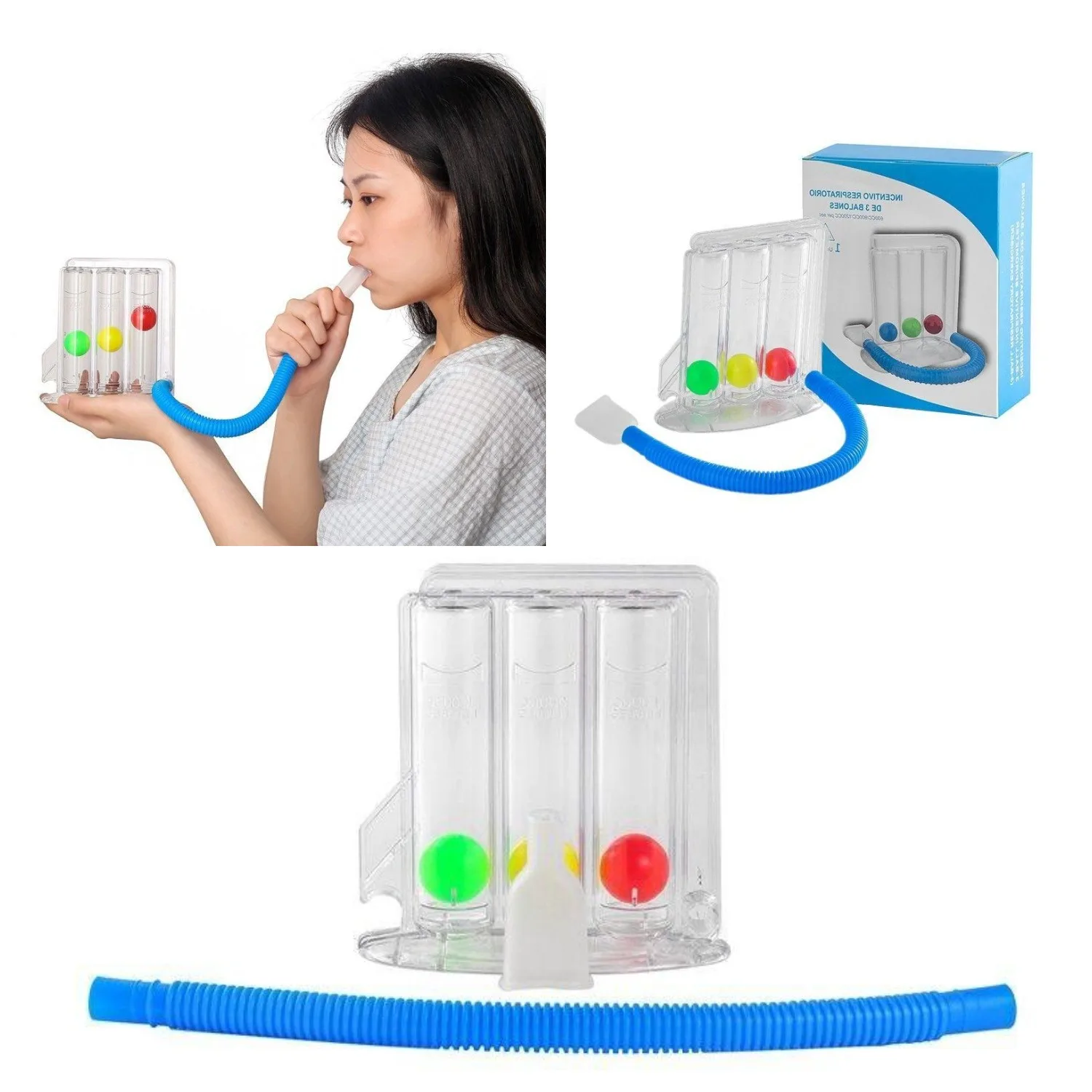 Lung-Function-Breathing-Exerciser-3-Balls-Breathing-Trainer-Vital ...