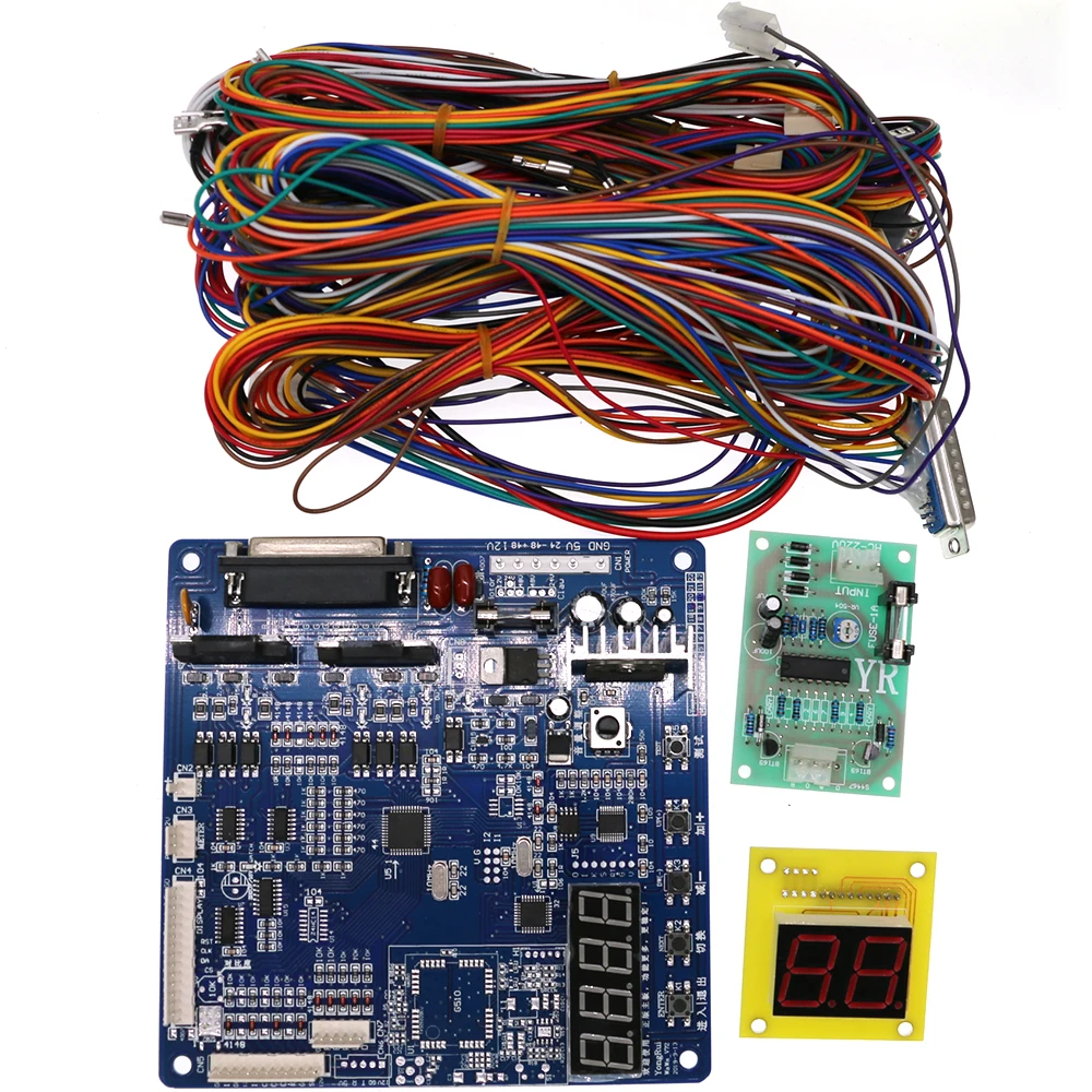English-Language-Game-Board-Arcade-Motherboard-PCB-With-Wires-For-Plush ...