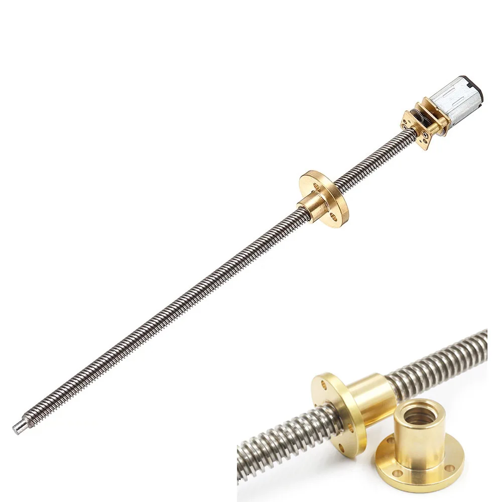 Electric-Motors-Thread-Reduction-Motor-T5-x-160mm-N20-DC-Gear-Motor ...