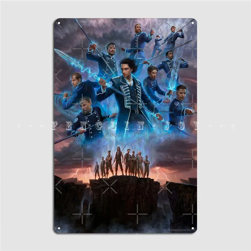 Bridge Four Bridgers 4 Metal Sign Cinema Living Room Create Club Bar ...